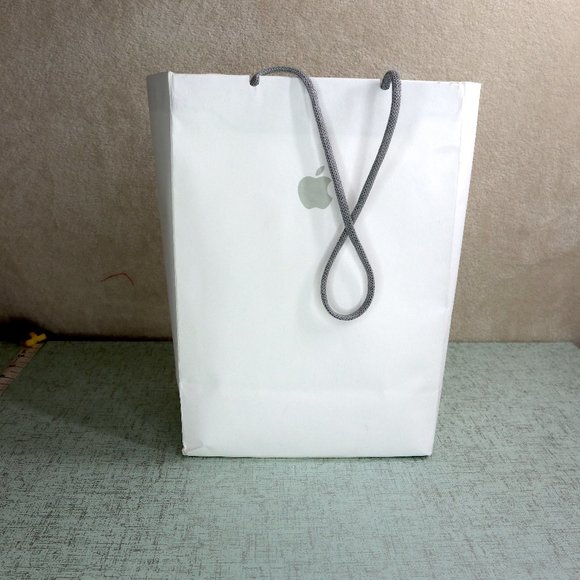 Apple | Other | Genuine Apple Store Small White Paper Shopping Bag 1 X ...